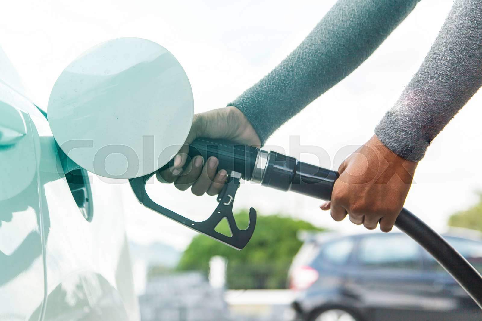 Gas pump | Stock image | Colourbox