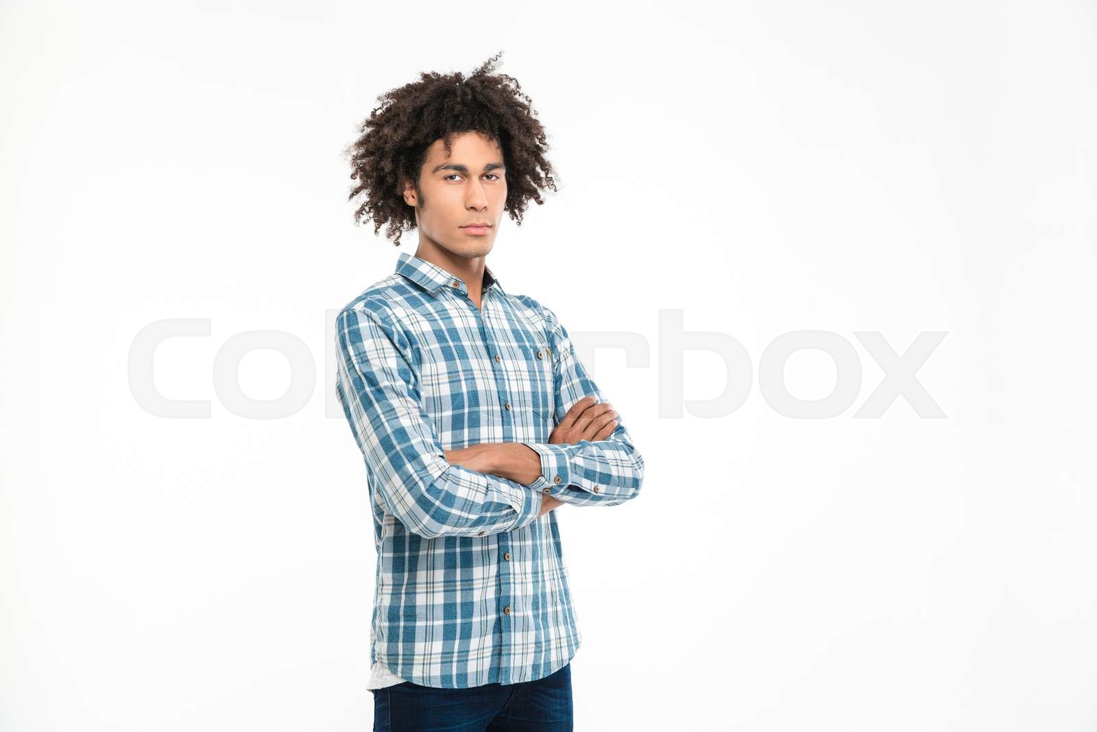 Man with arms folded | Stock image | Colourbox