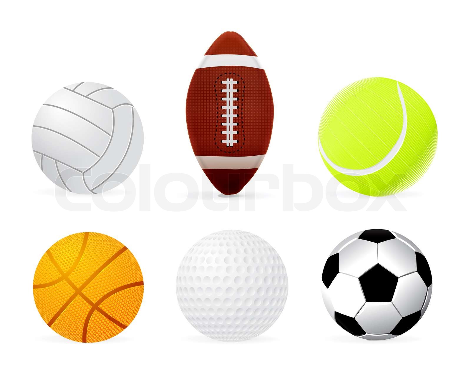 Ball-set | Stock Bild | Colourbox