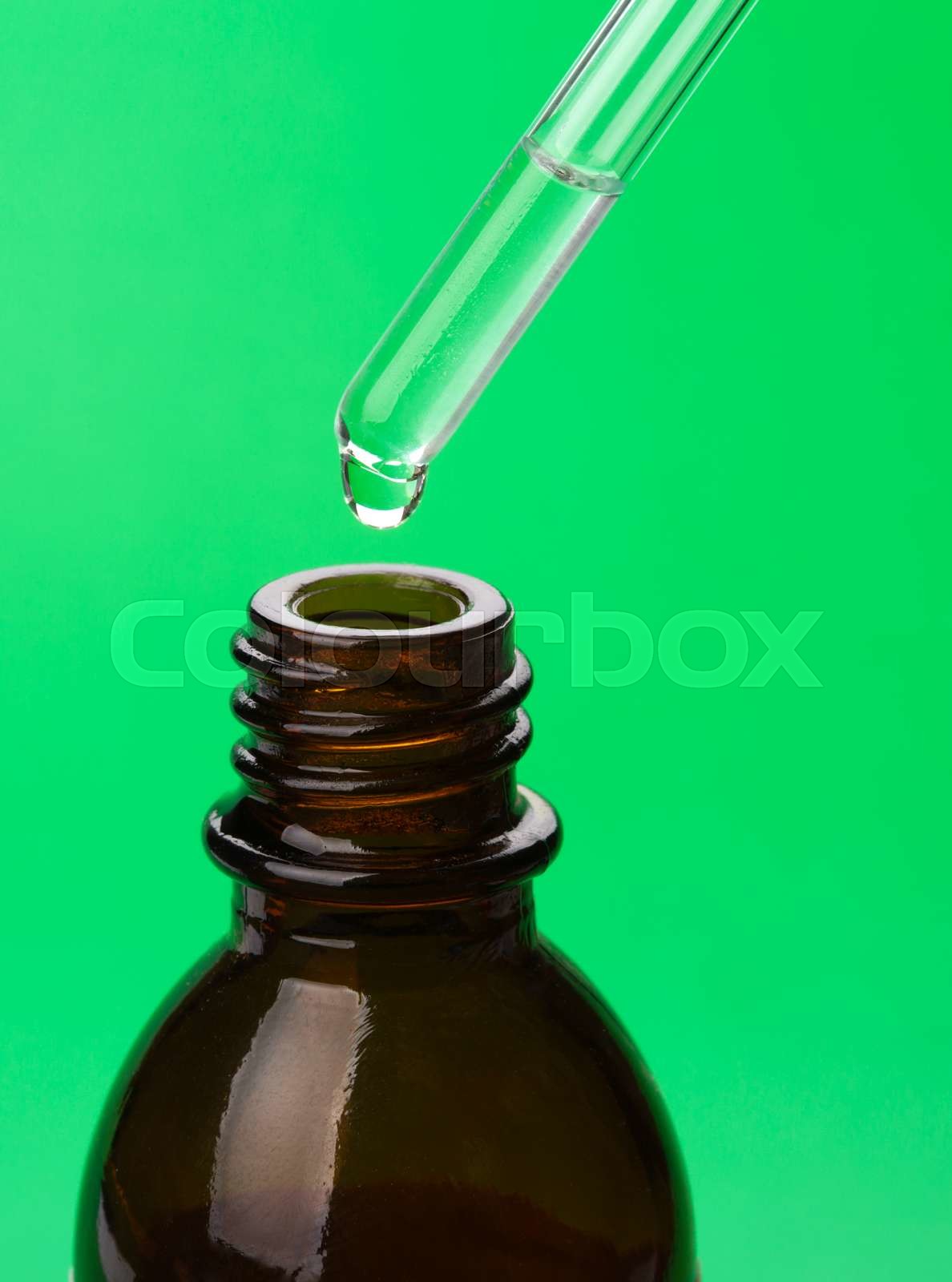 Pouring medical drops | Stock image | Colourbox