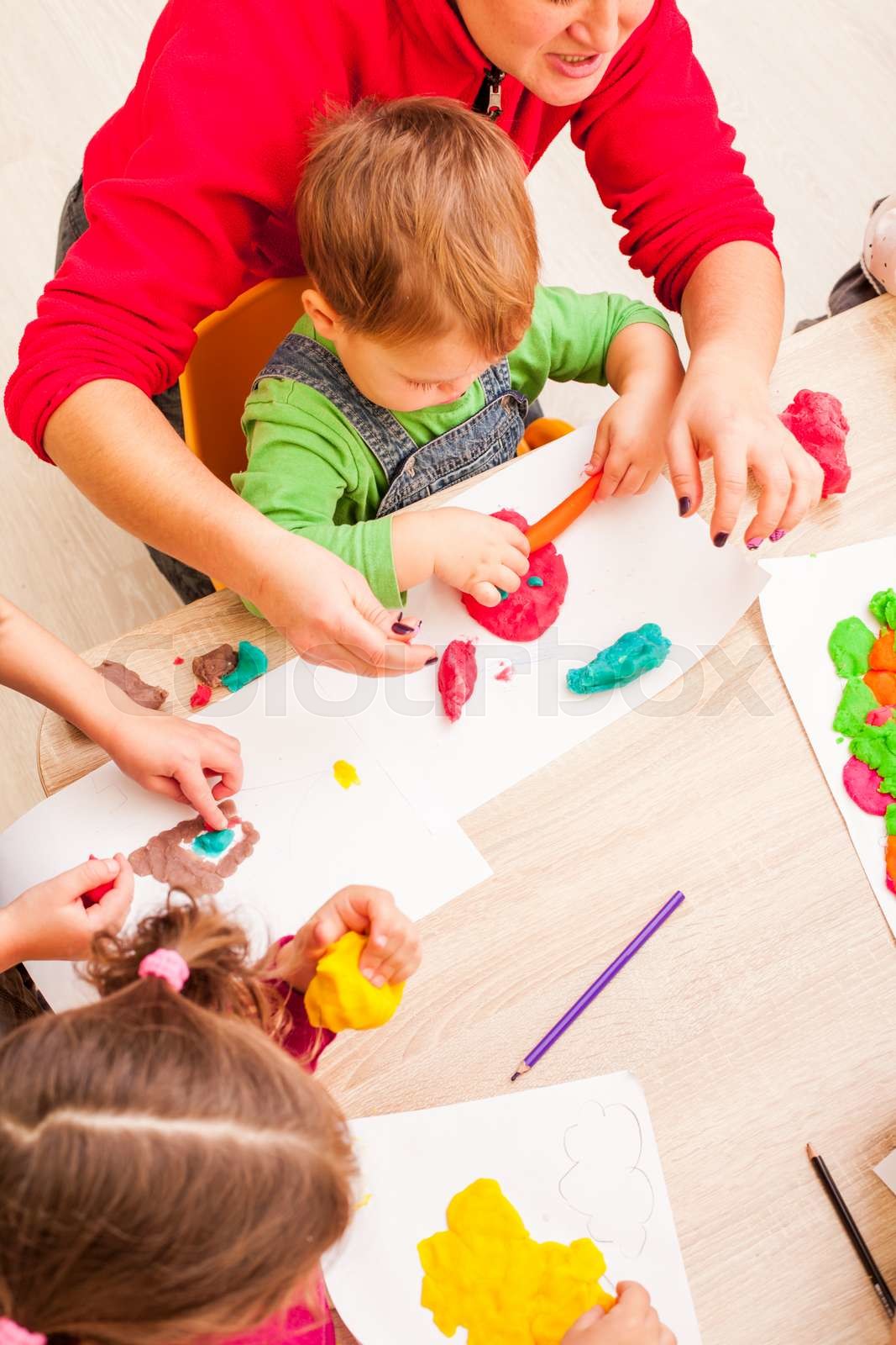 Interesting lesson modeling | Stock image | Colourbox