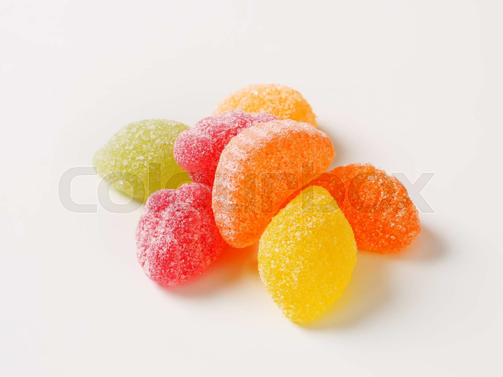 Gummy fruit candy | Stock image | Colourbox