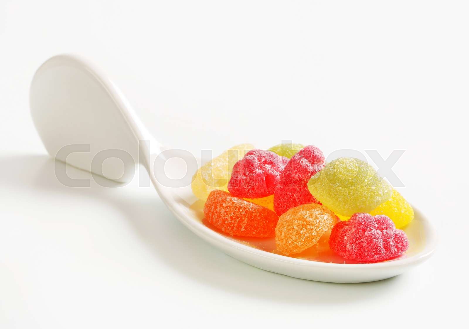 Gummy fruit candy | Stock image | Colourbox