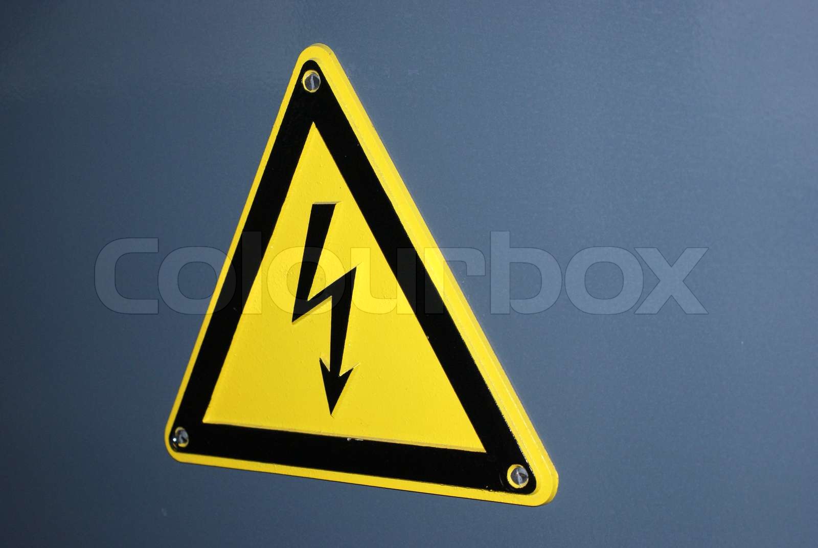 High voltage sign - Stock Image - Everypixel
