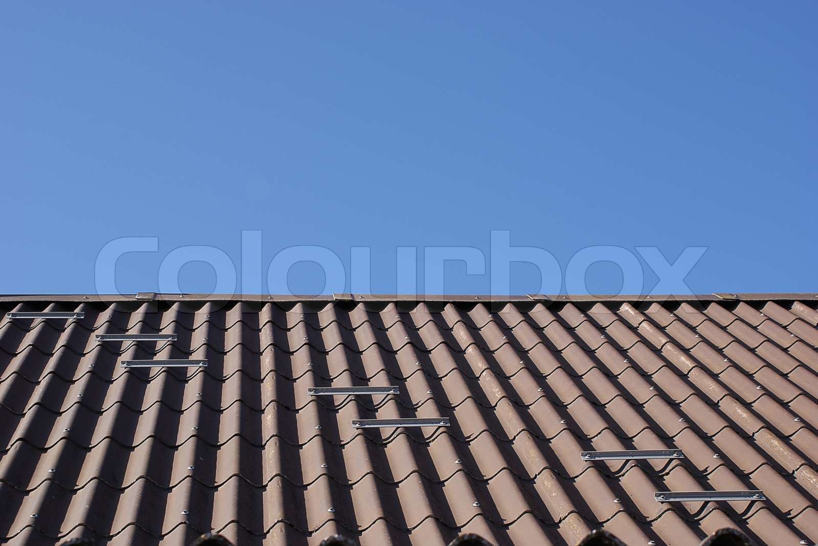 Eternit roof | Stock image | Colourbox