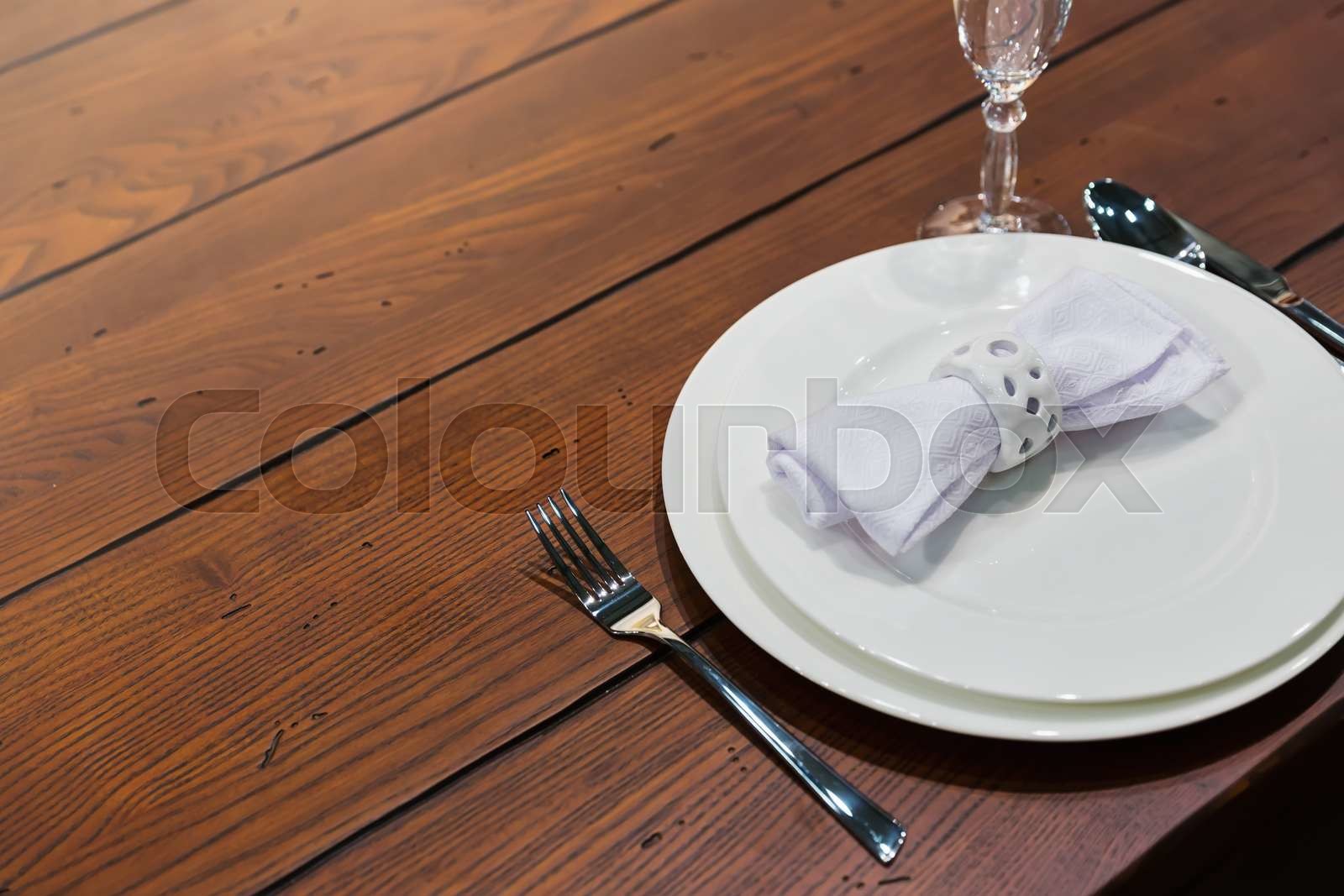 Table set | Stock image | Colourbox