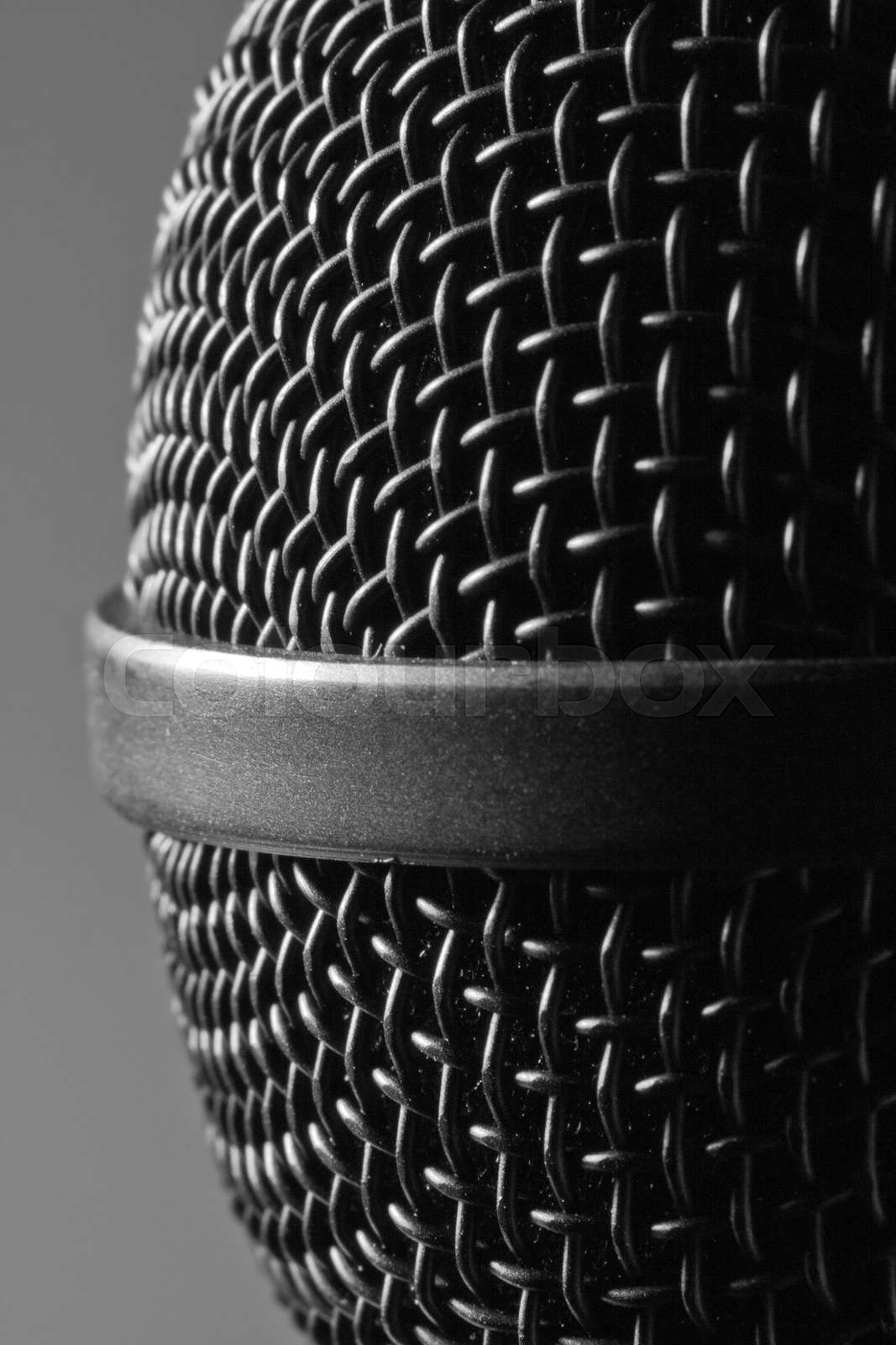 Modern microphone | Stock image | Colourbox