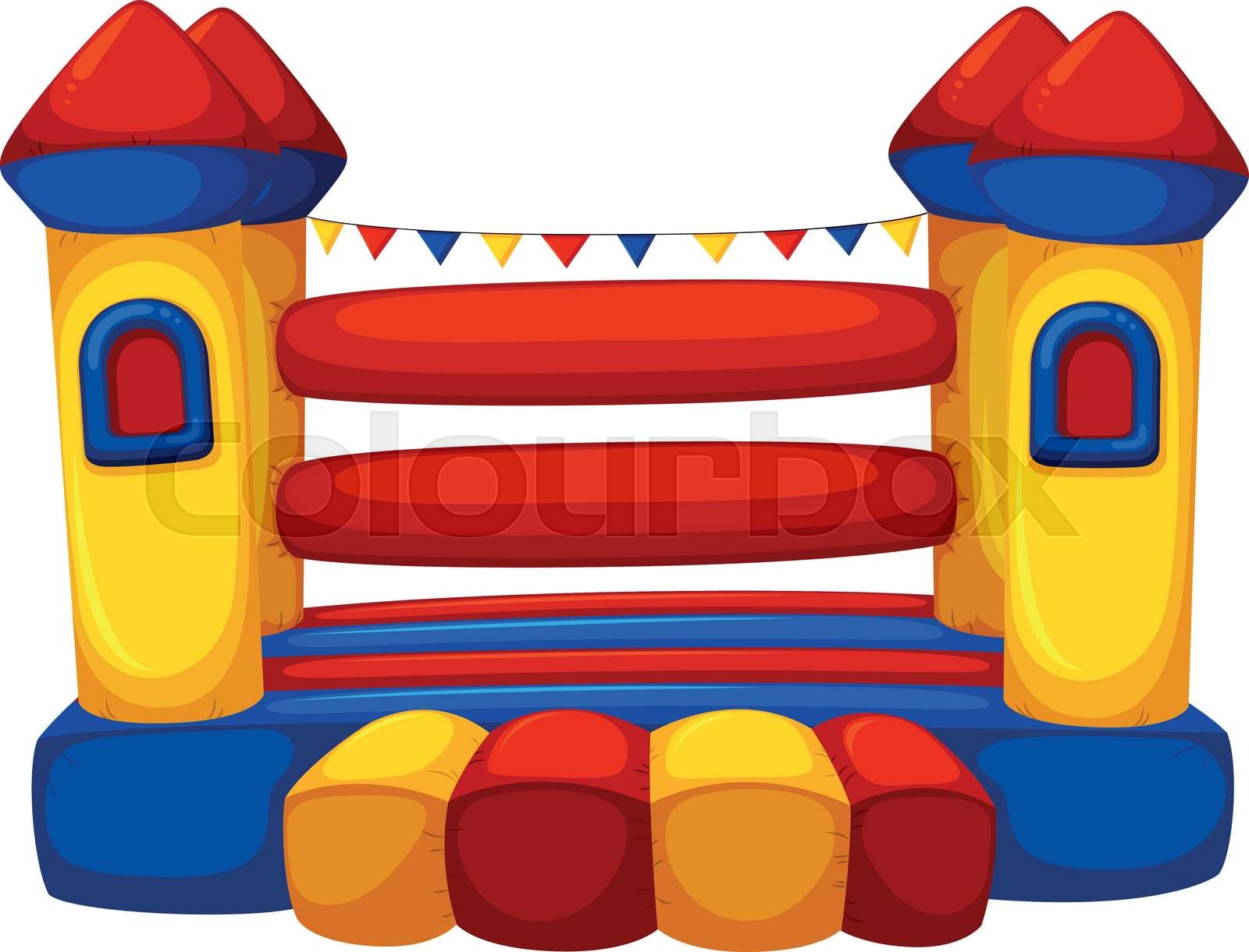 BM_jumping_castle_game | Stock vector | Colourbox