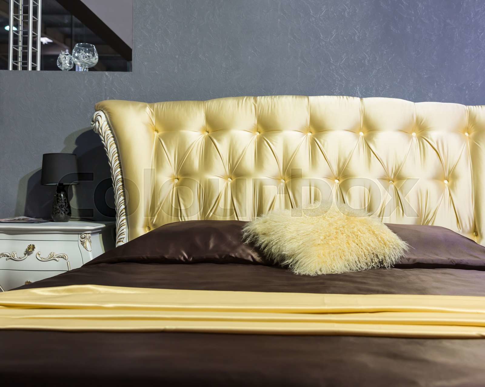 Classical bed | Stock image | Colourbox