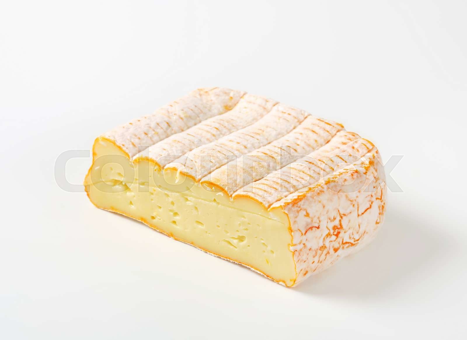 French washed rind cheese | Stock image | Colourbox