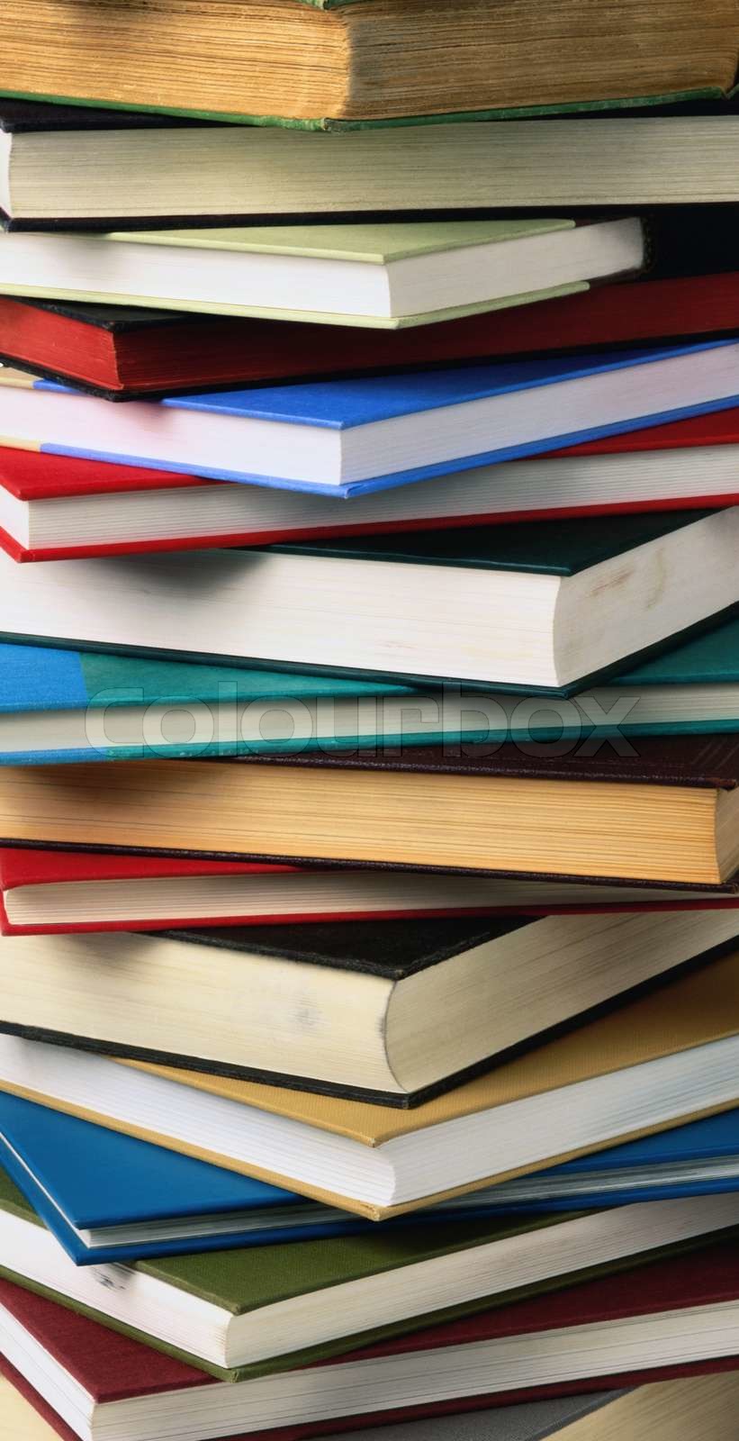 Stack of books | Stock image | Colourbox