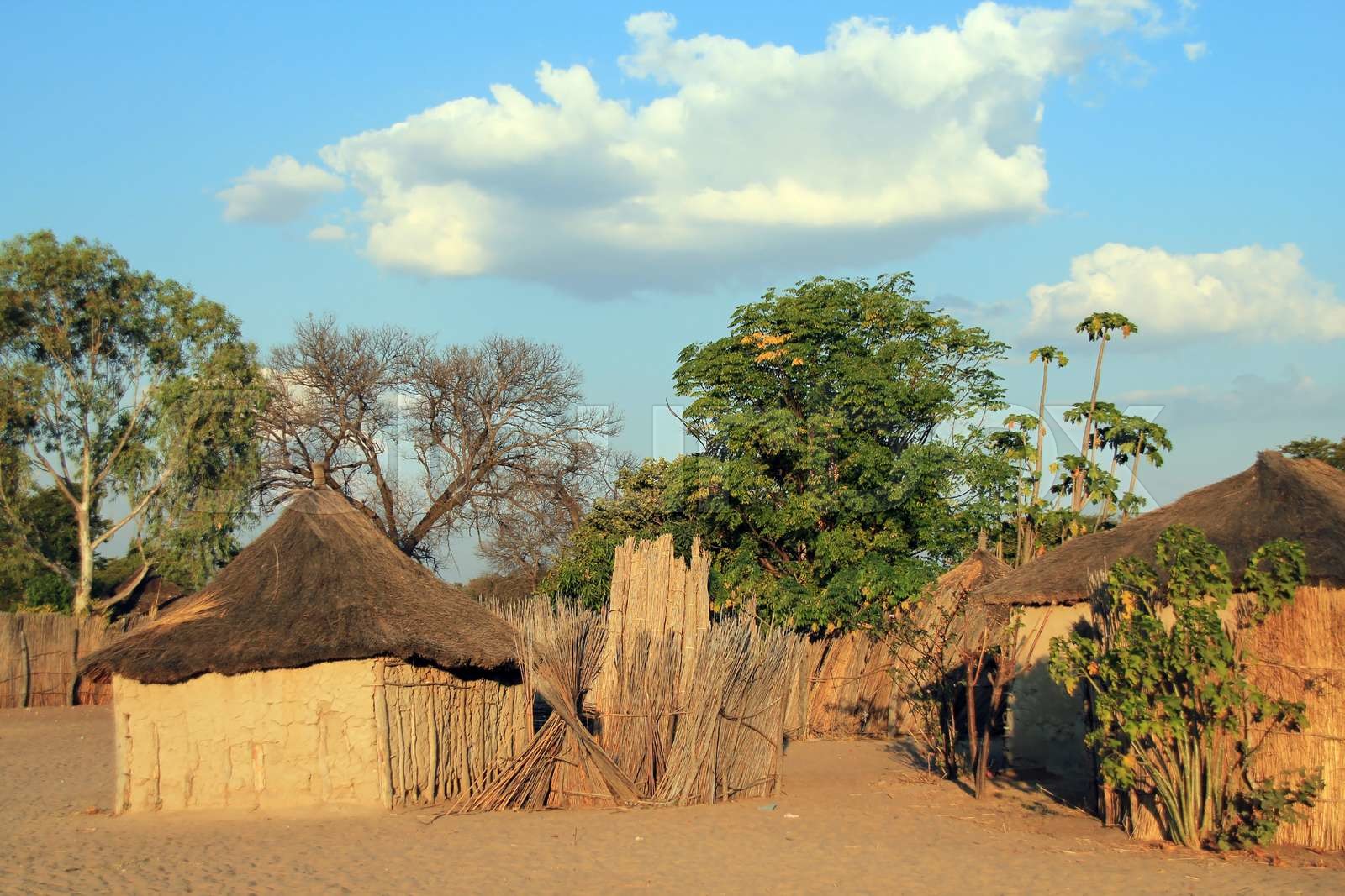 Namibian Village | Stock image | Colourbox