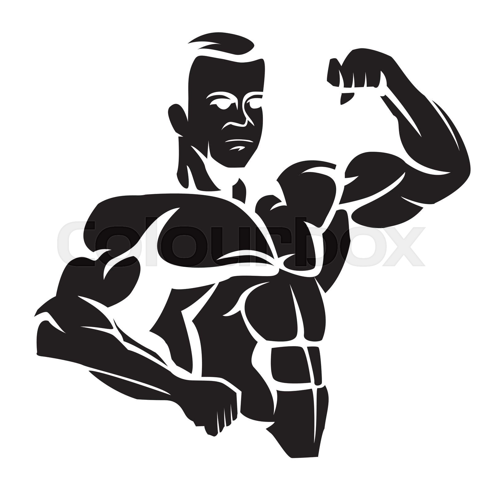 Body Builder | Stock vector | Colourbox