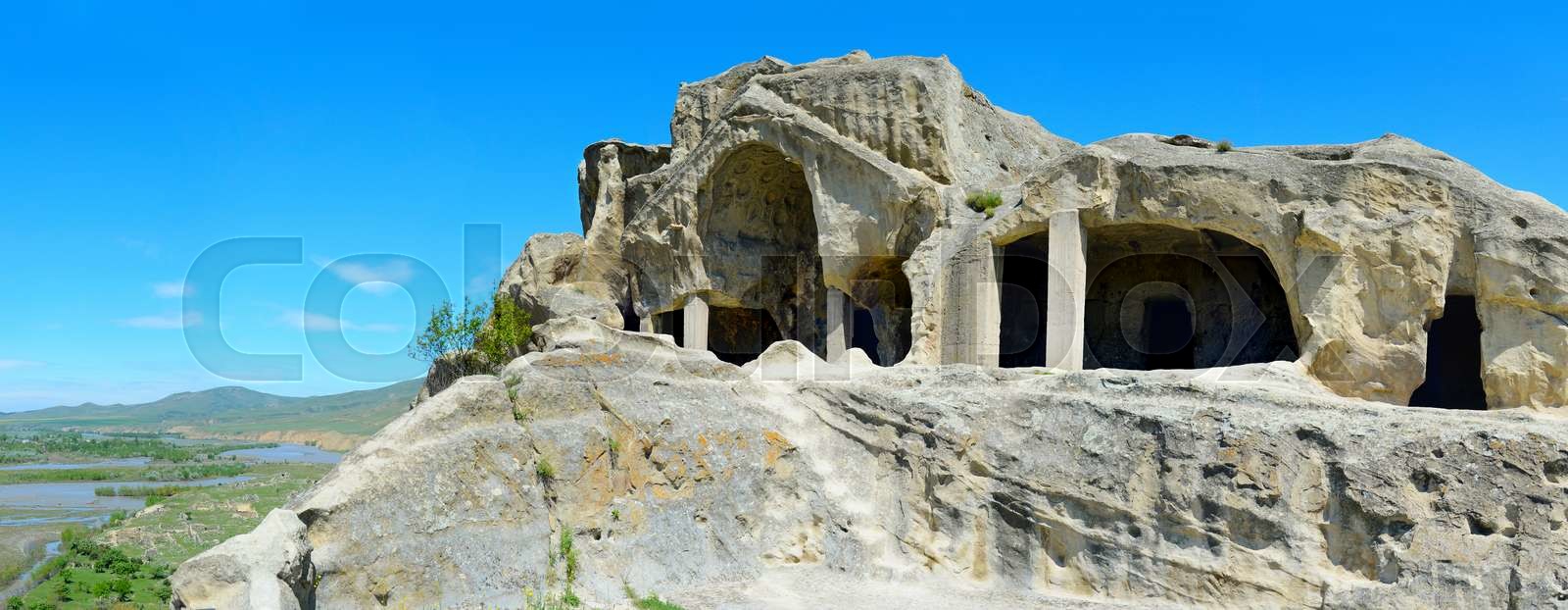 Uplistsikhe ancient city, Georgia | Stock image | Colourbox