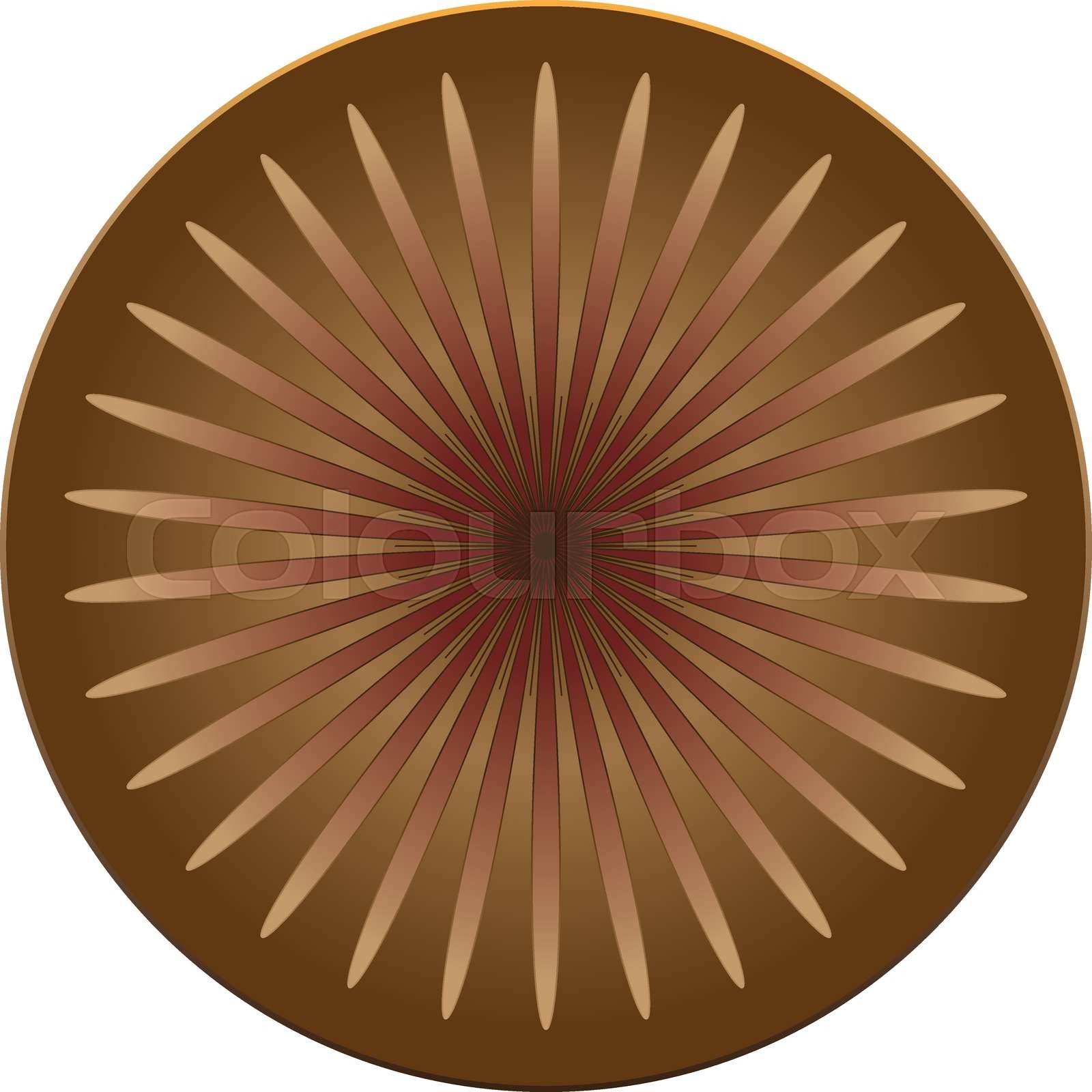 Decorative shape | Stock vector | Colourbox