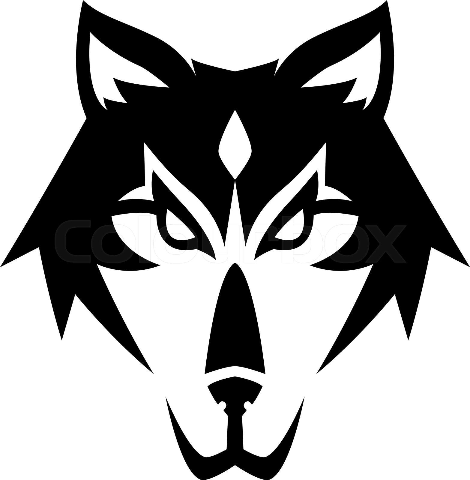 ulv, logo, skov | Stock vektor | Colourbox