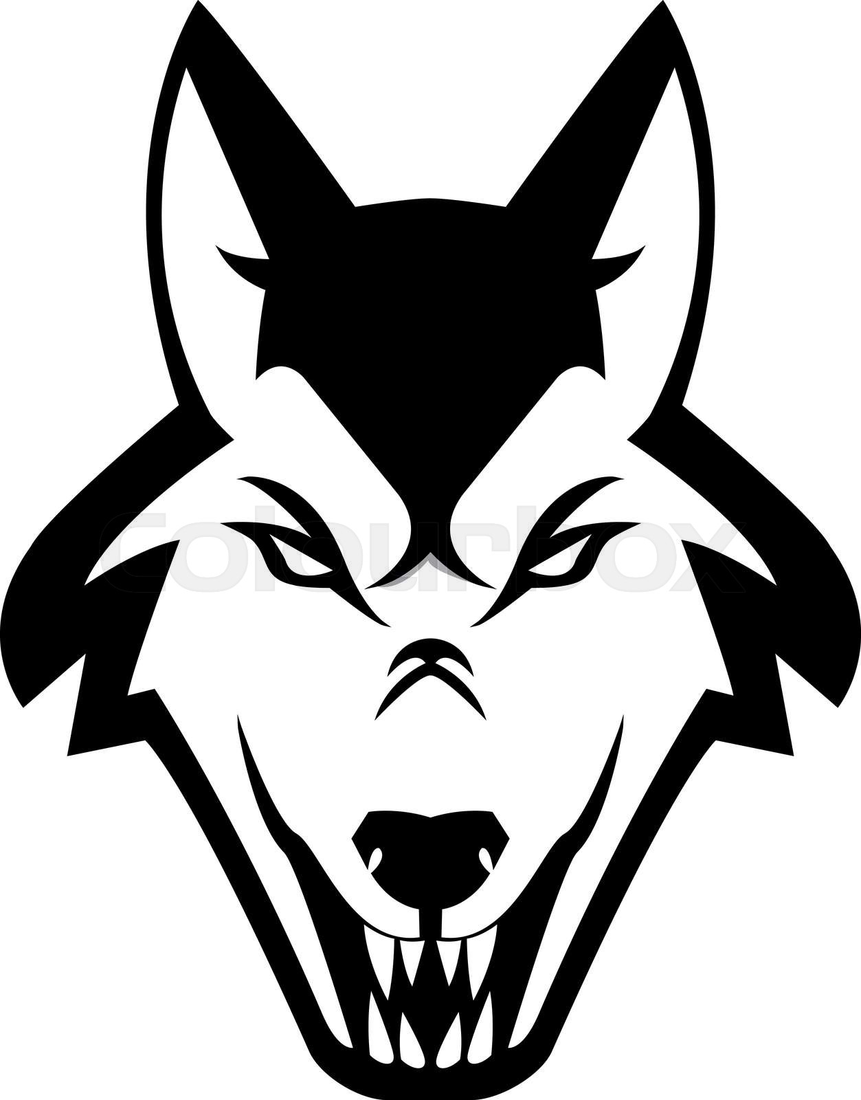 Wolf symbol illustration design | Stock vector | Colourbox
