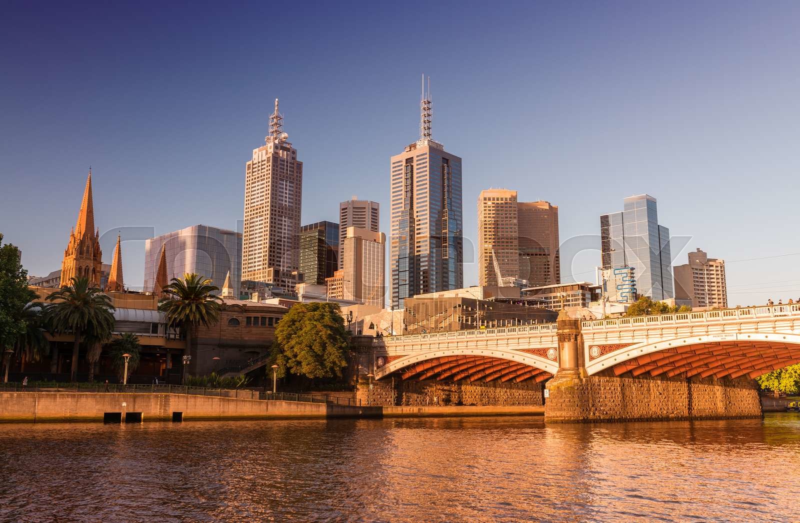 Modern architecture of Melbourne, Australia | Stock image | Colourbox