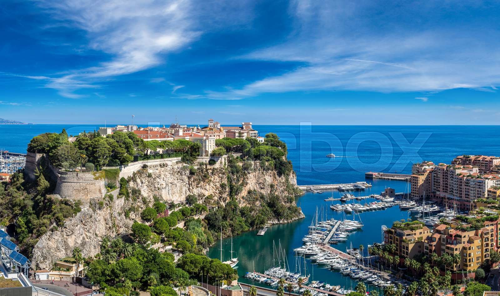prince's palace in Monte Carlo, Monaco | Stock image | Colourbox