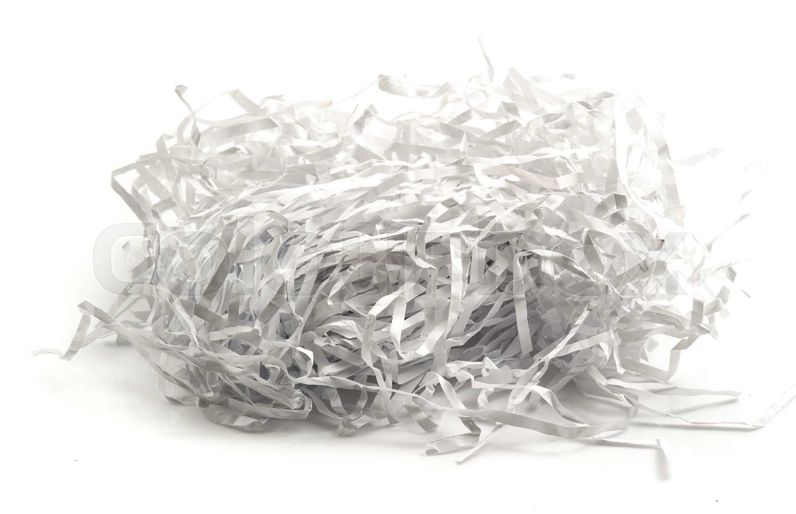Pile of shredded paper | Stock image | Colourbox