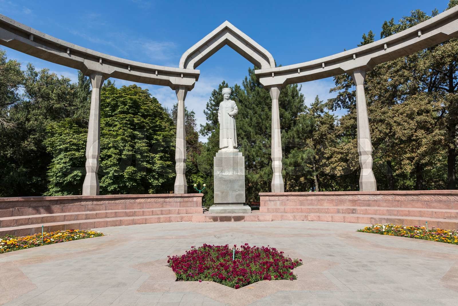 Kurmanjan Datka Monument. Bishkek. Kyrgyzstan. | Stock image | Colourbox