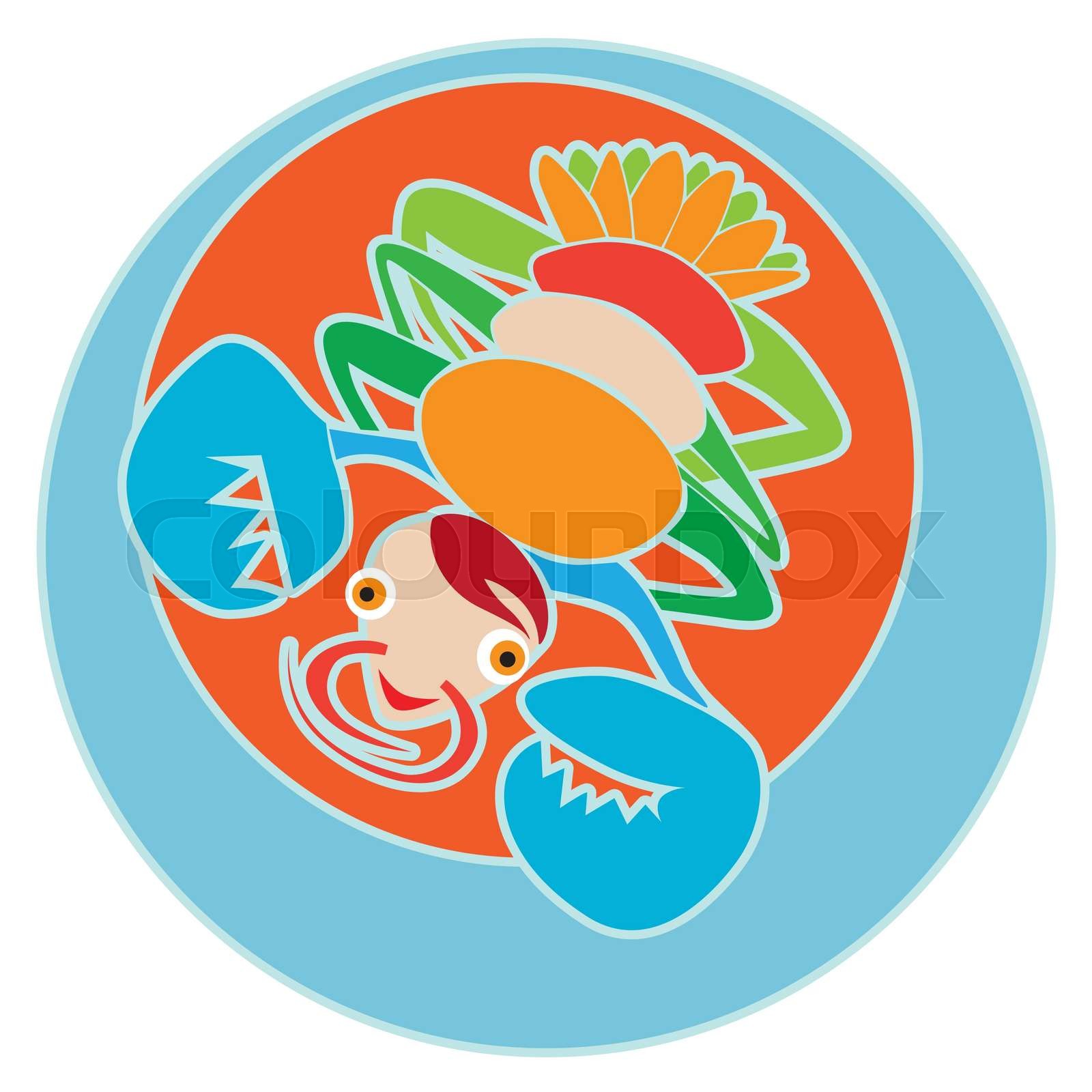 clip-art, stjernetegn, tegnet | Stock vektor | Colourbox