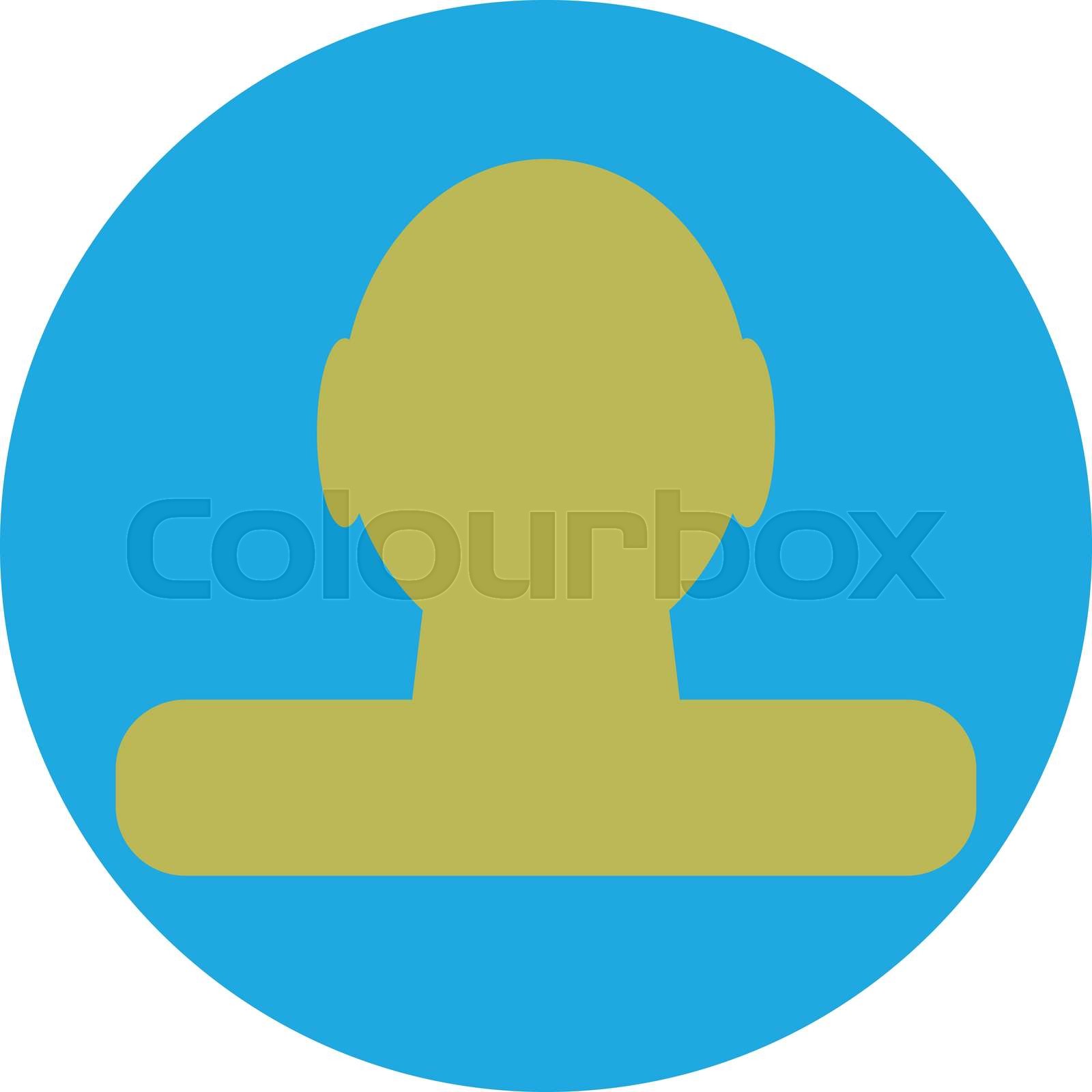 Icon profile design flat | Stock vector | Colourbox