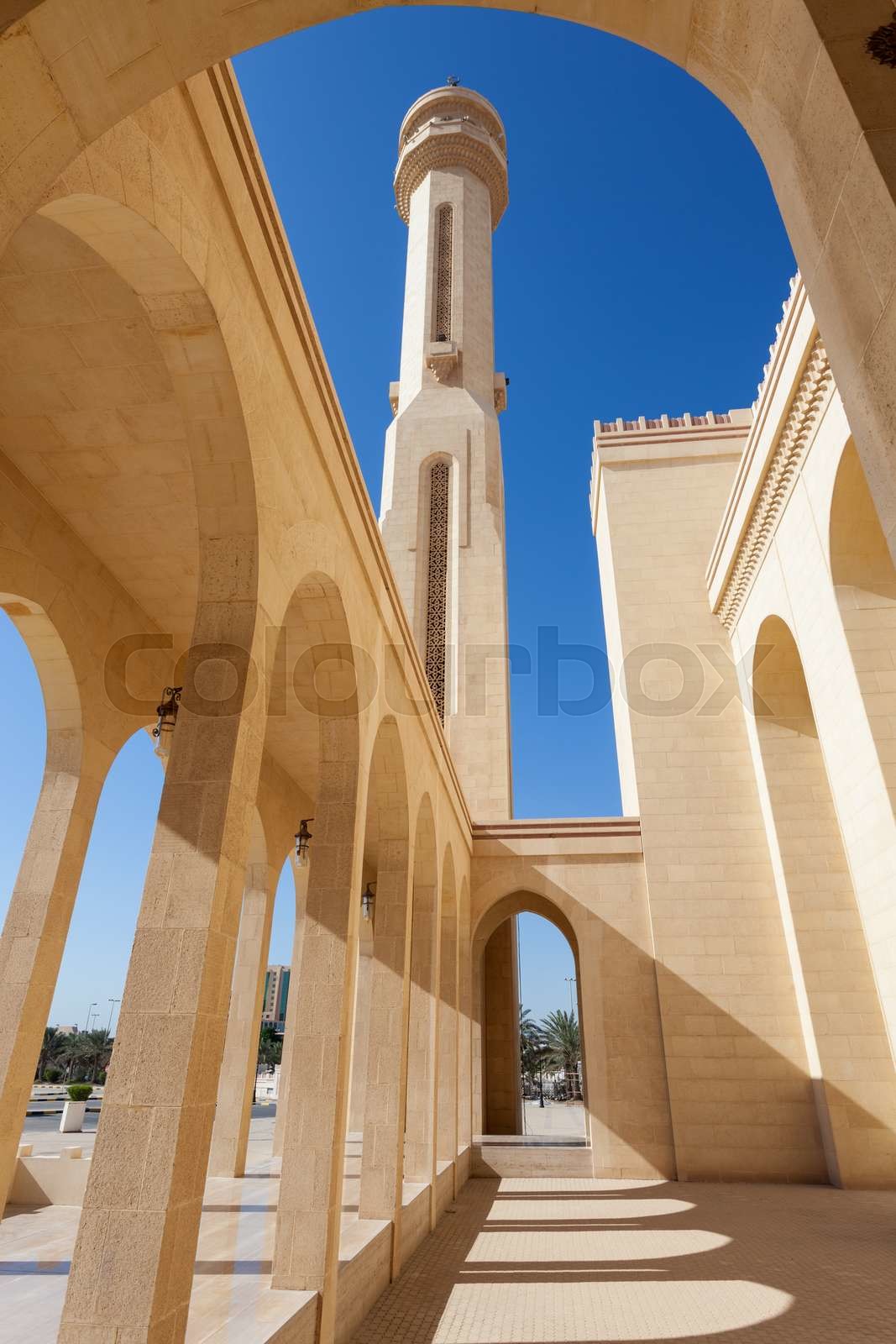 Al Fateh Grand Mosque in Manama, Bahrain | Stock image | Colourbox