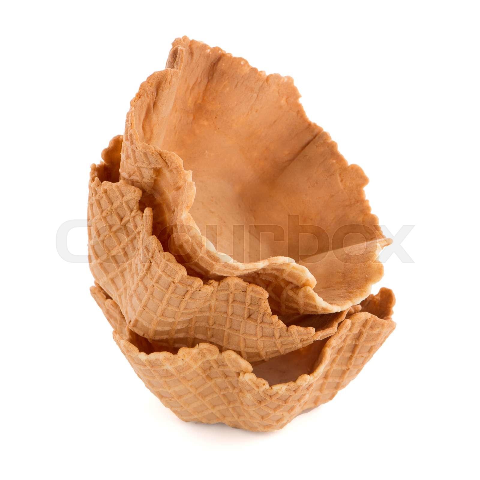 Wafer cups | Stock image | Colourbox