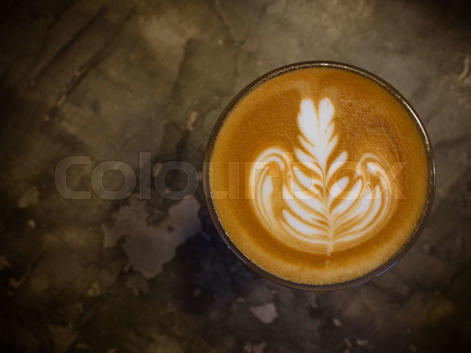 coffee latte | Stock image | Colourbox