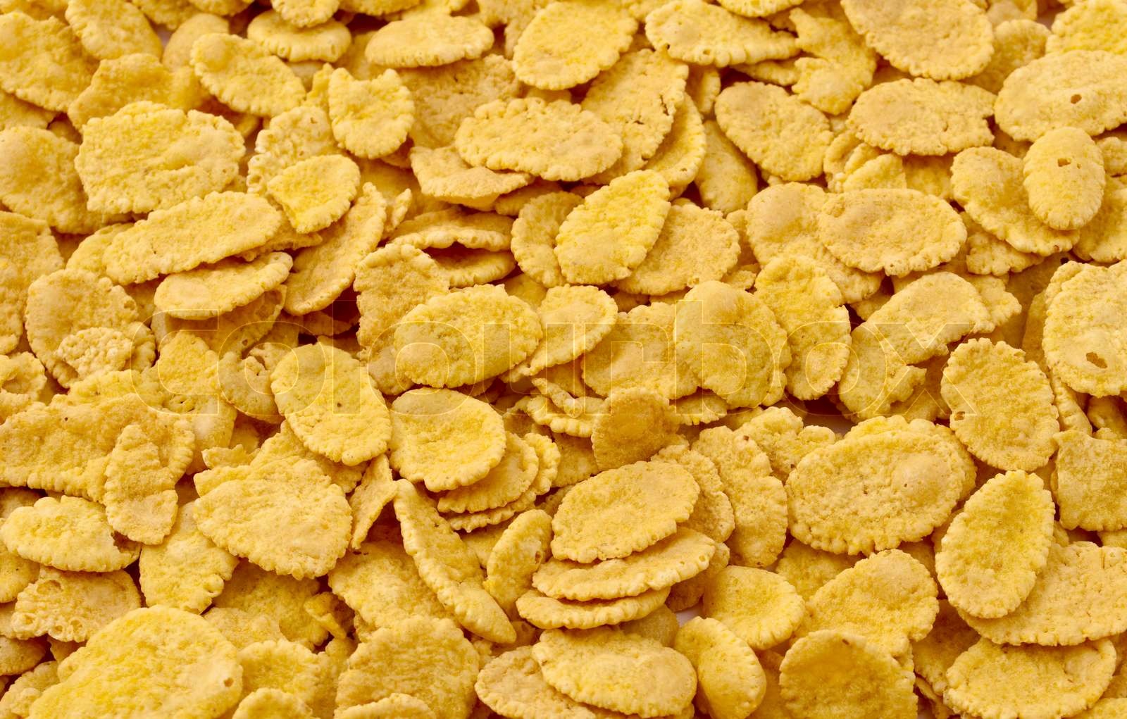 Hintergrund Cornflakes | Stock Bild | Colourbox