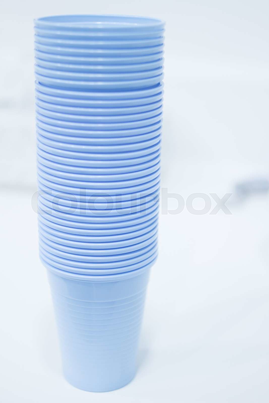 Dentist water rinse cups in dental clinic | Stock image | Colourbox