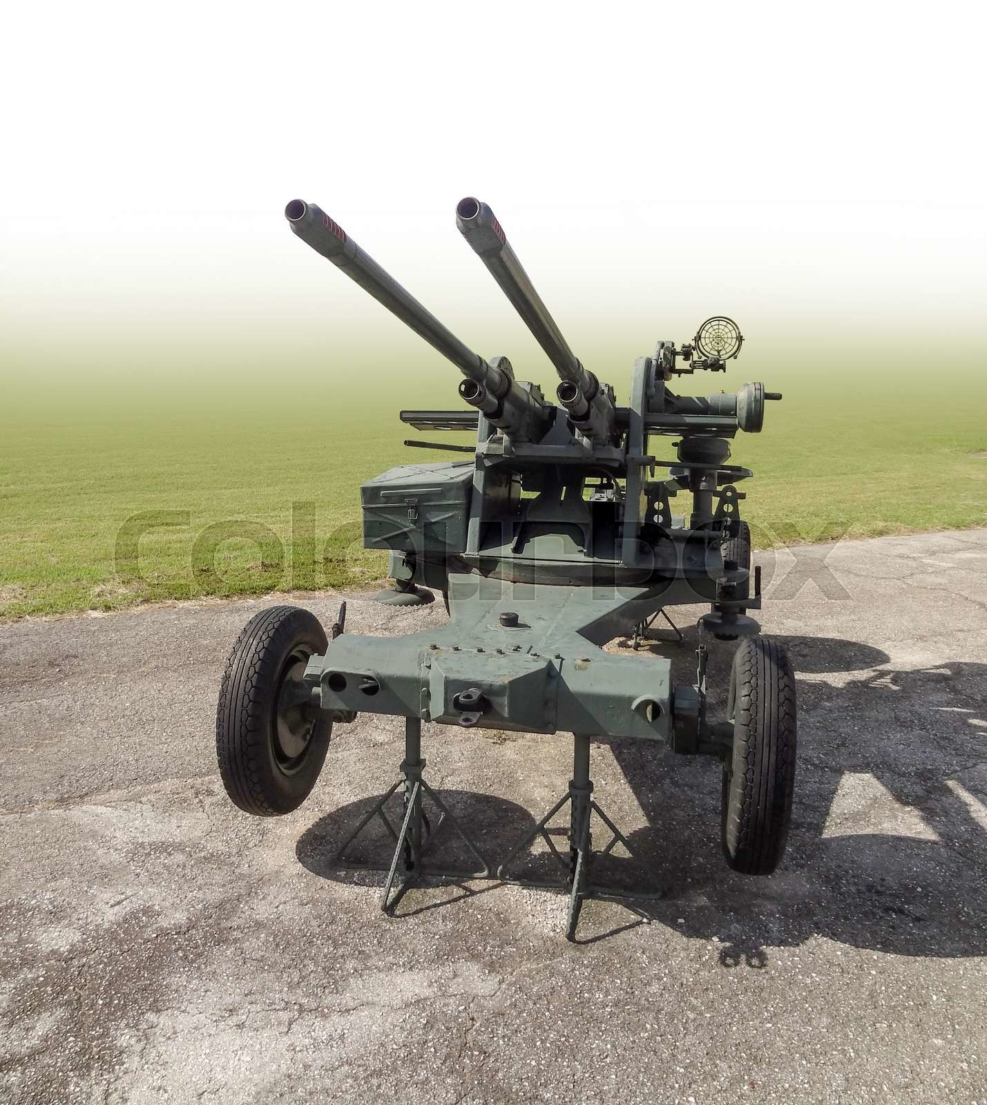 Anti-aircraft warfare | Stock image | Colourbox