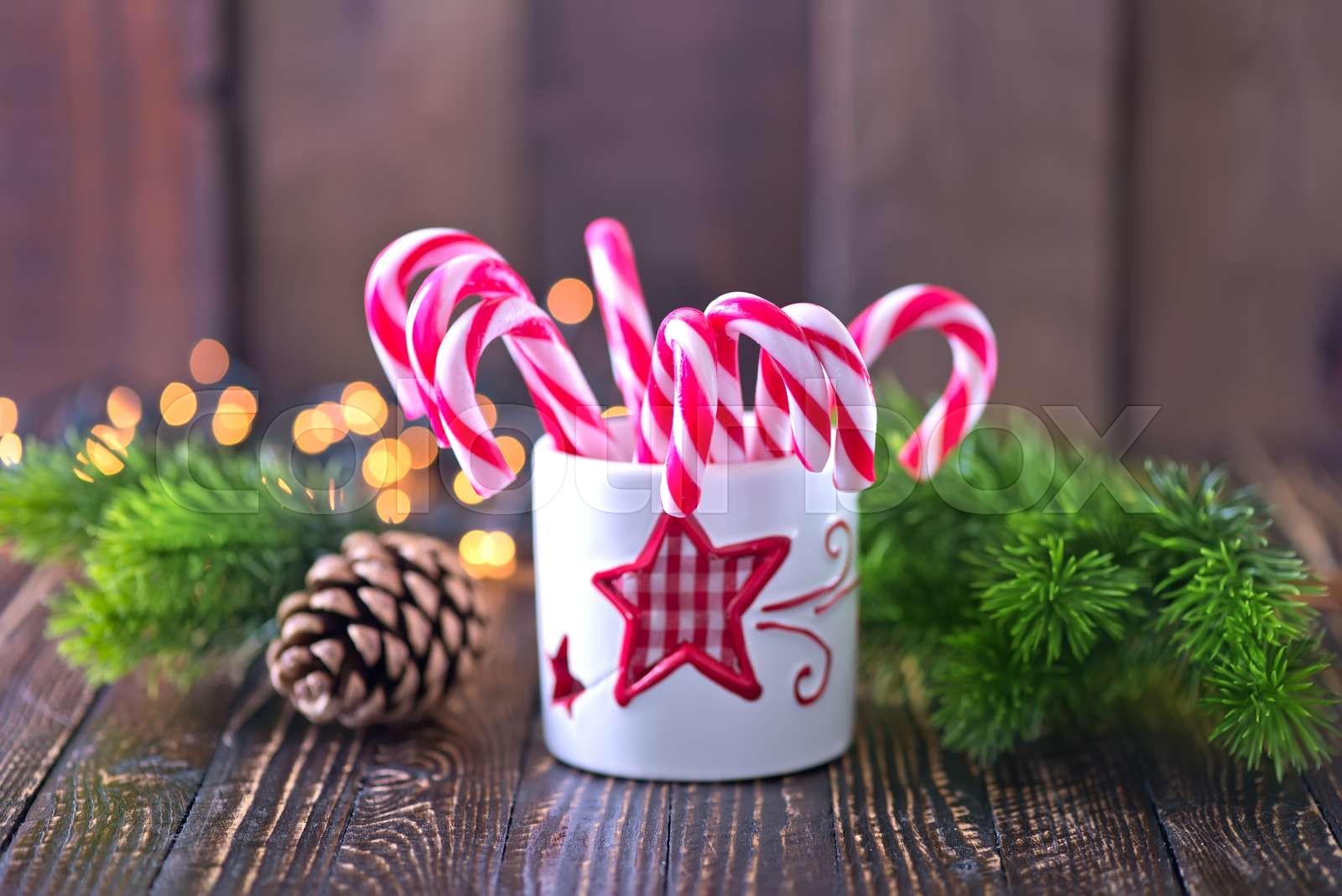 candy canes | Stock image | Colourbox