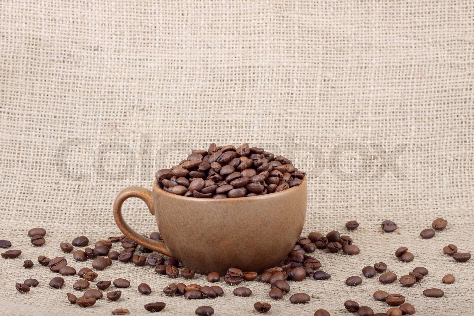 Cup of coffee. Shot in a studio | Stock image | Colourbox