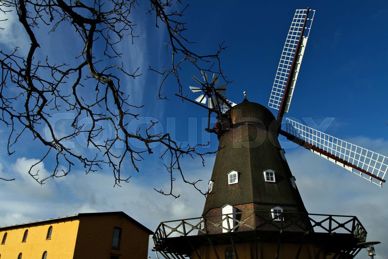 Wind mill in Horsholm, denmark | Stock image | Colourbox