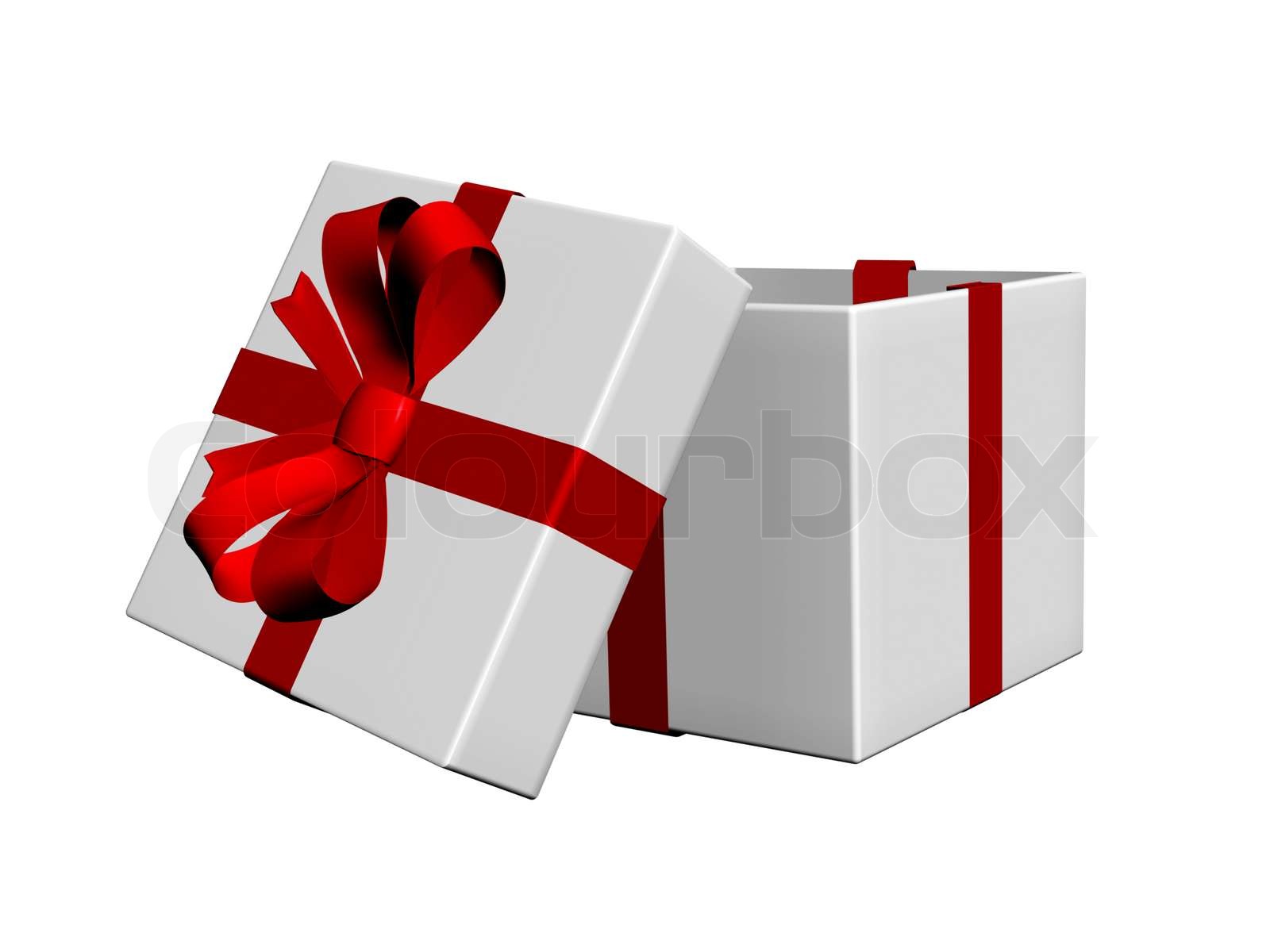 opened present box for gift | Stock image | Colourbox