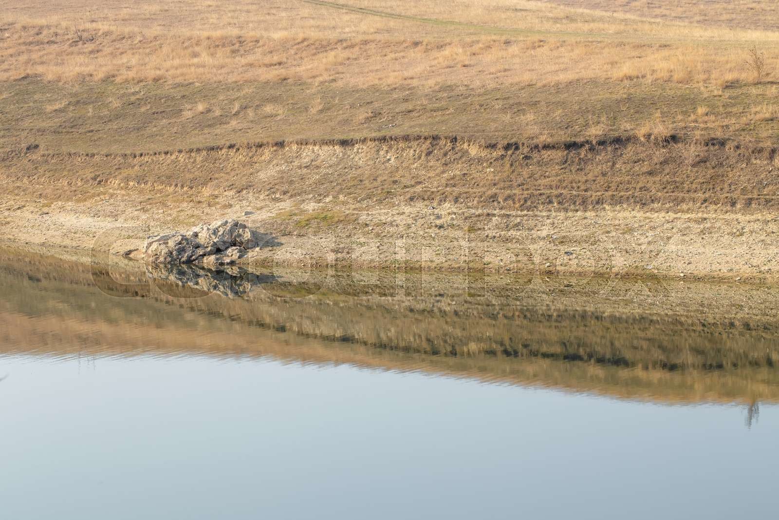 Prairie river bank | Stock image | Colourbox