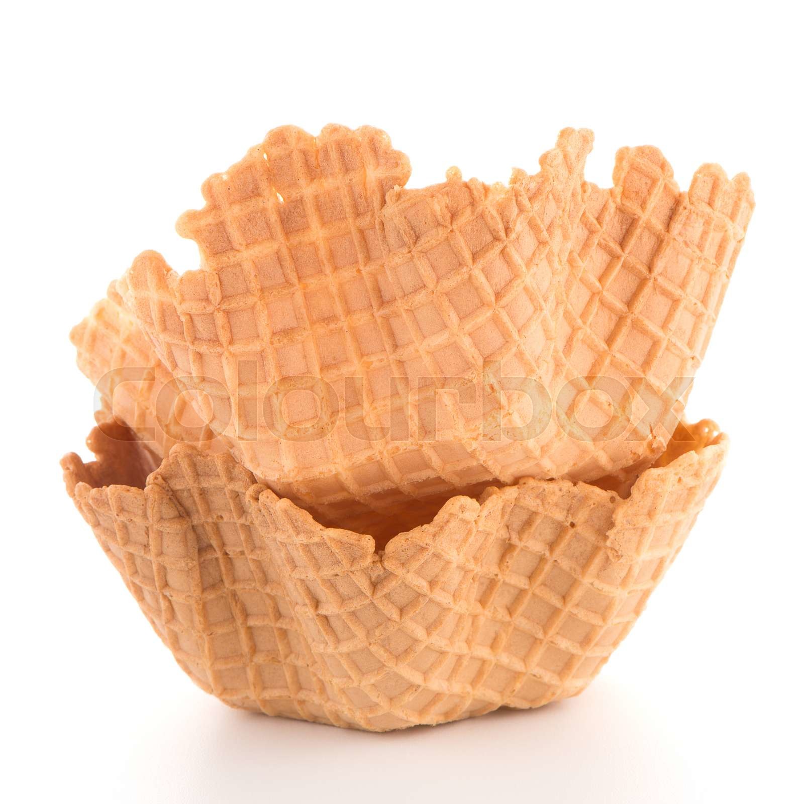 Wafer cups | Stock image | Colourbox