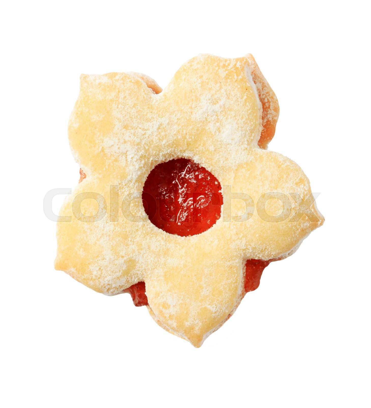 Jam biscuit | Stock image | Colourbox