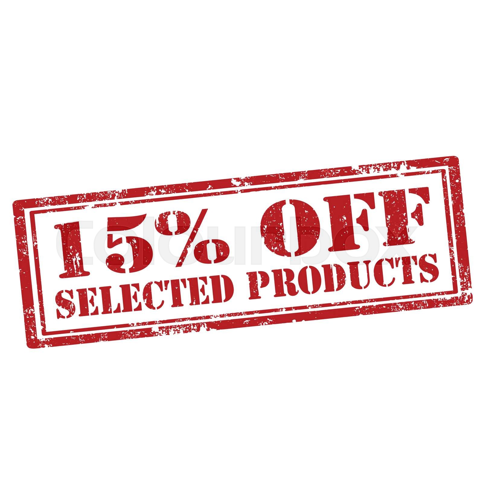 Selected Products-stamp | Stock vector | Colourbox