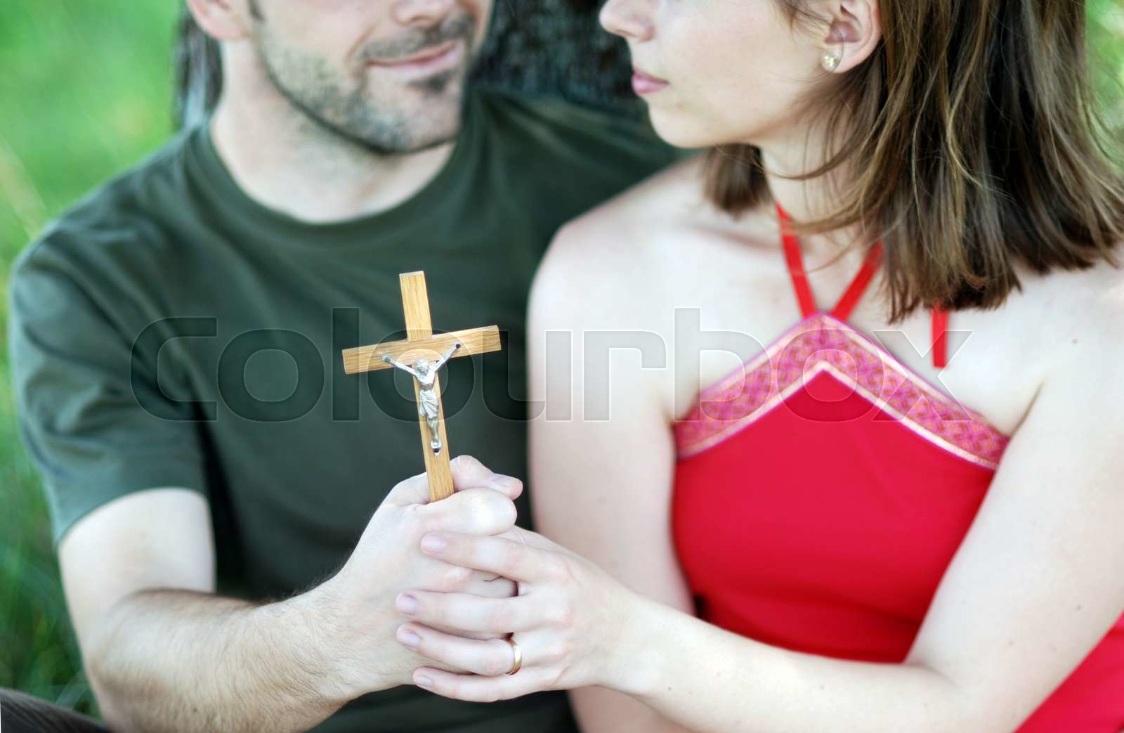 Christian couple | Stock image | Colourbox