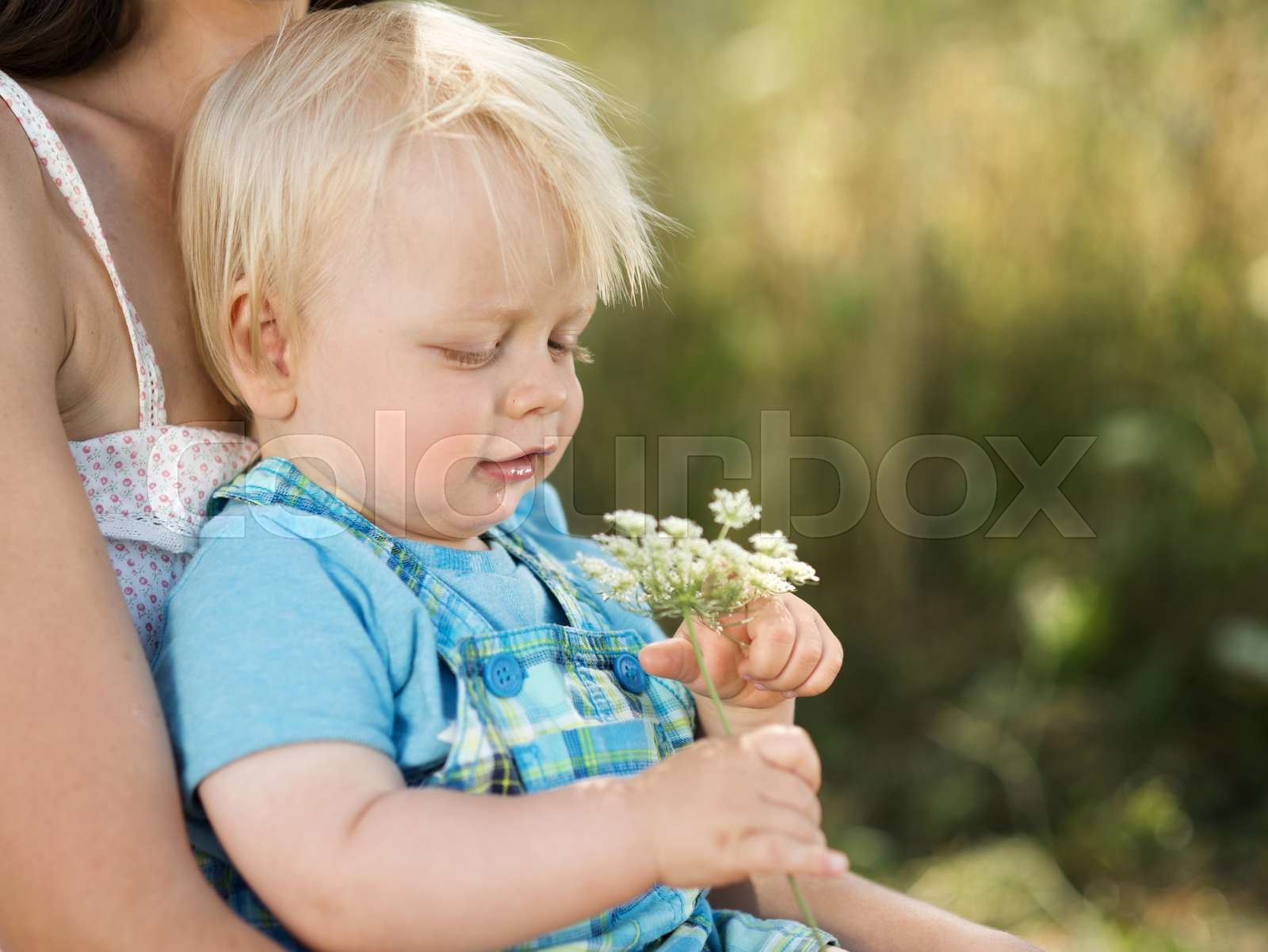 Mother And Son Stock Image Colourbox
