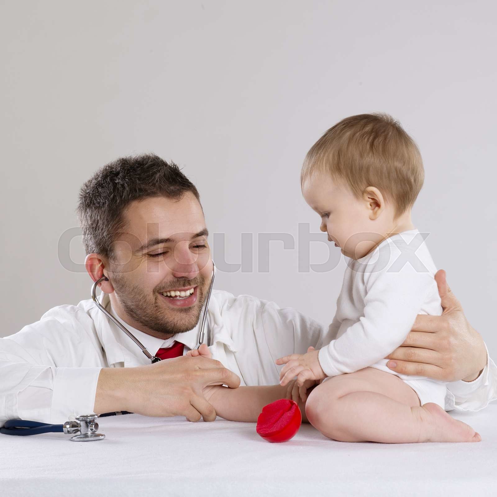 Doctor and child | Stock image | Colourbox