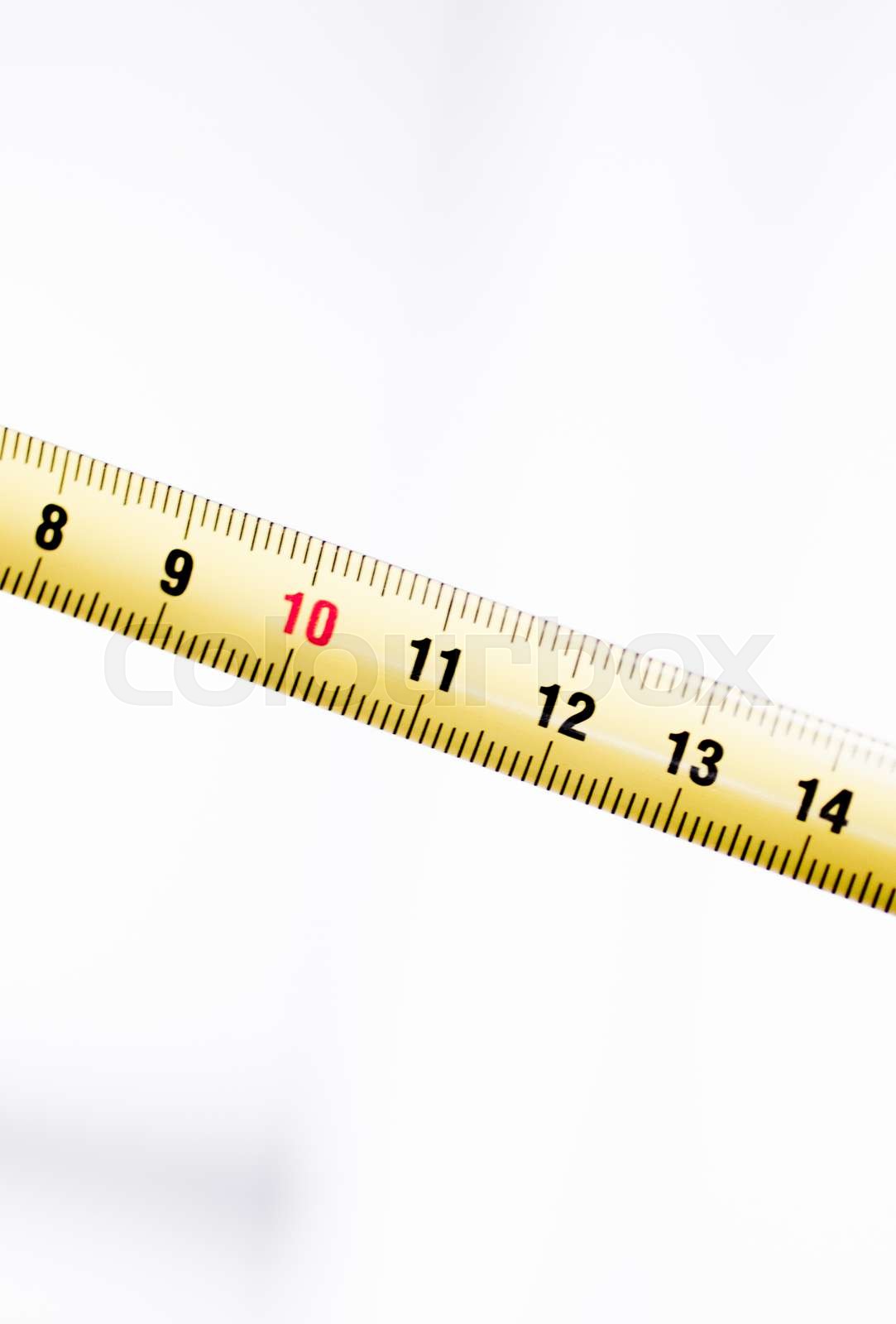 Measuring tape ruler cm numbers | Stock image | Colourbox