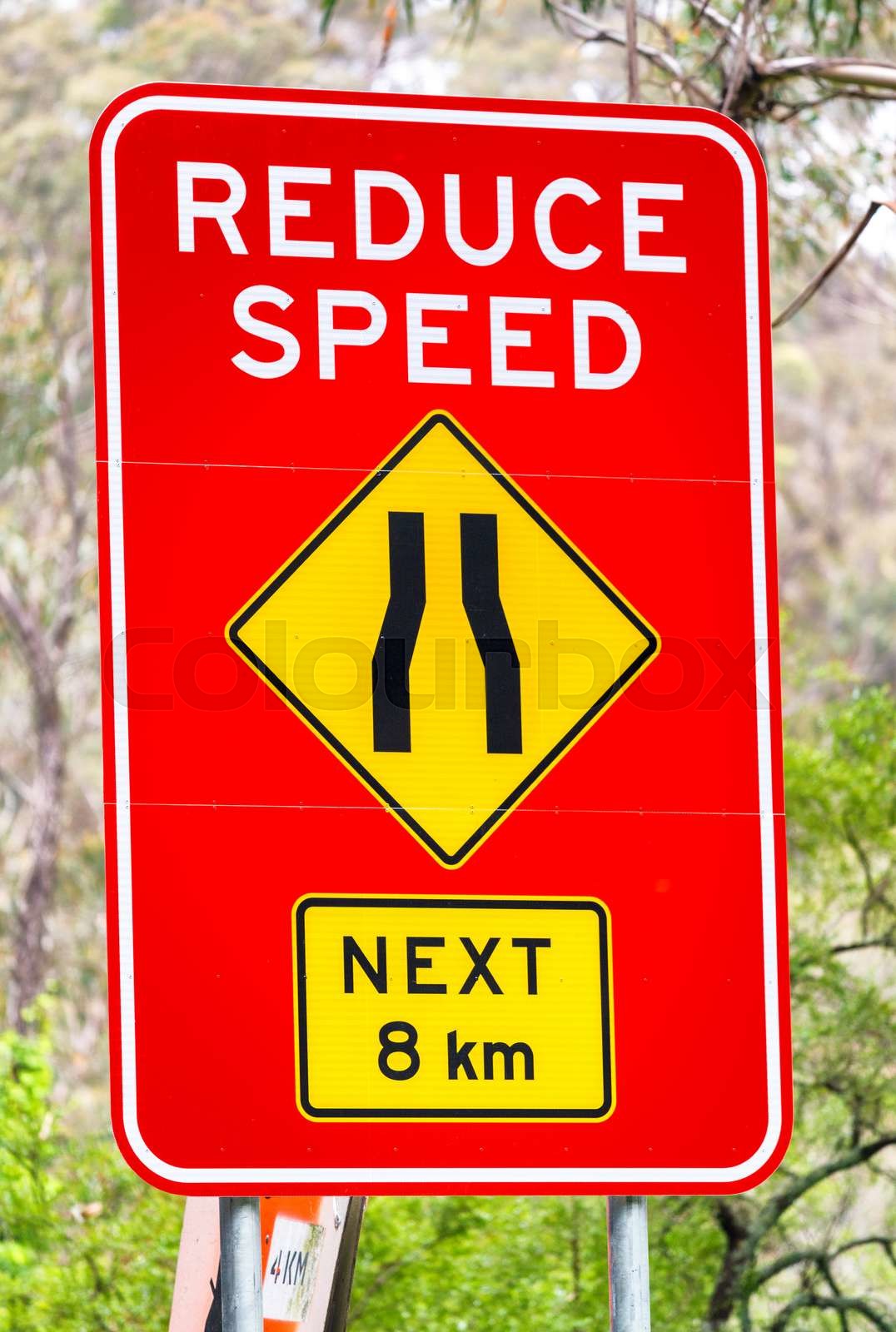 Australian outback road sign | Stock image | Colourbox