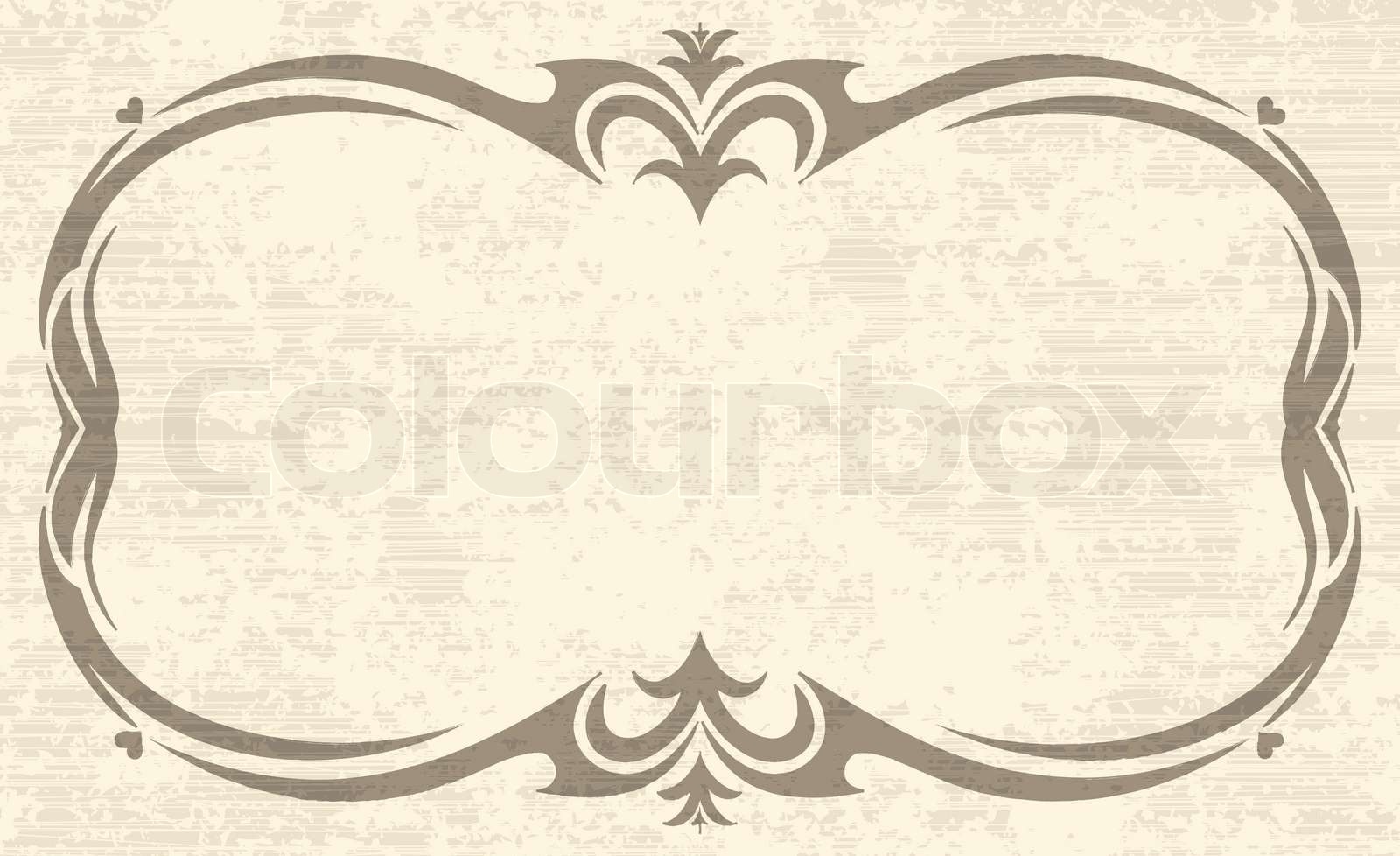 dekorativ, modern, altmodisch | Stock-Vektor | Colourbox