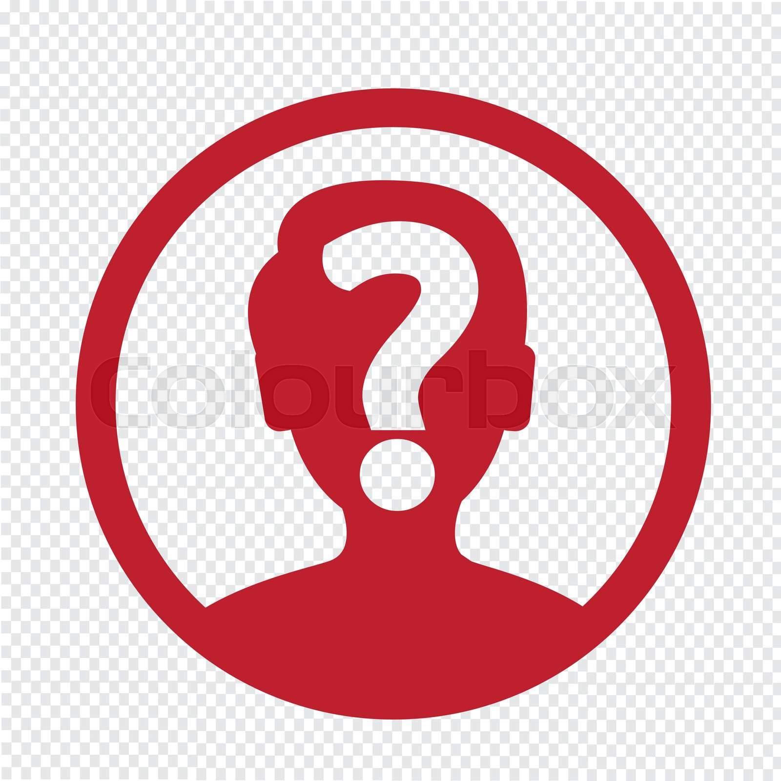 Who Icon Illustration and Vector Art | Stock vector | Colourbox