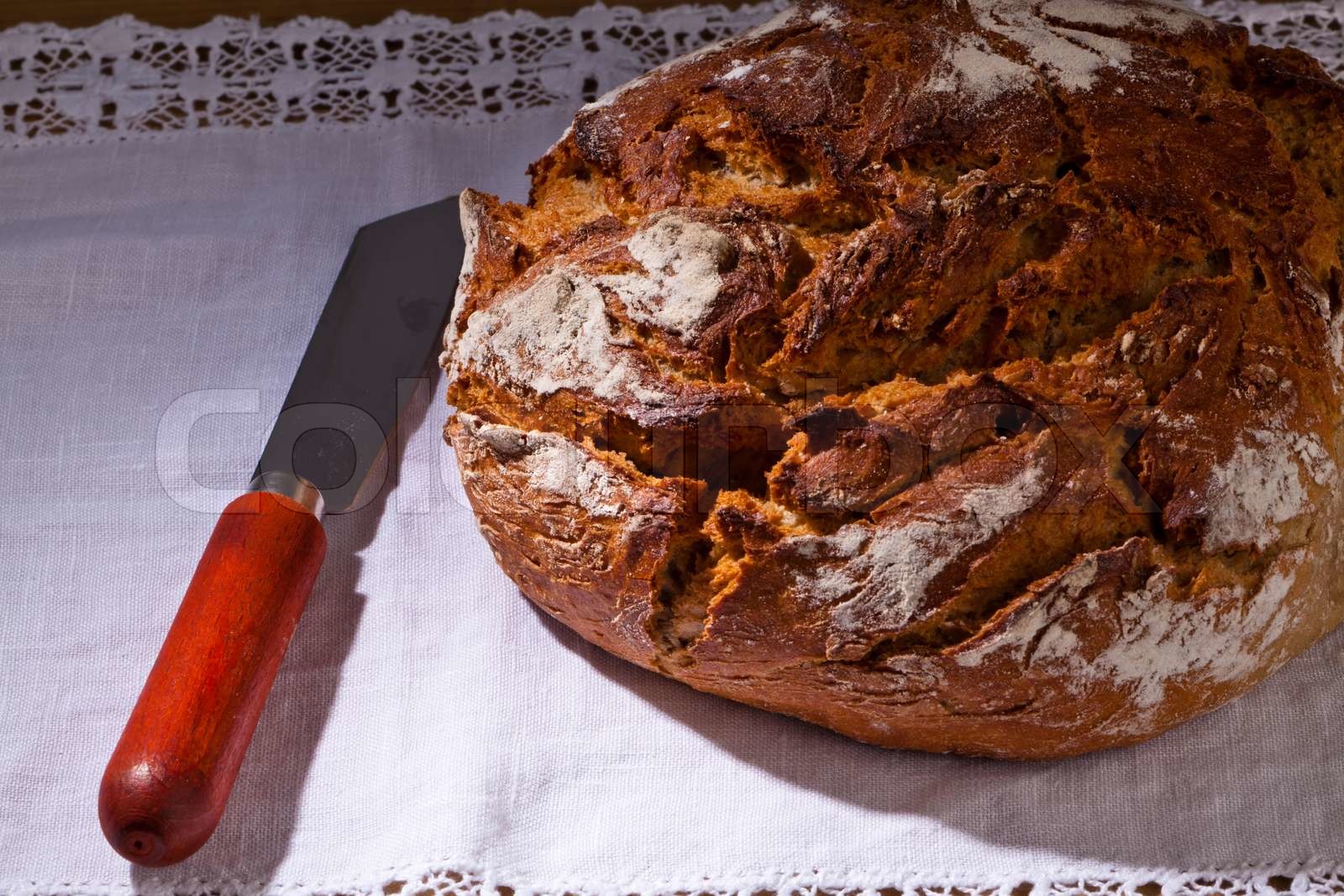 Ein Laib Brot . | Stock Bild | Colourbox