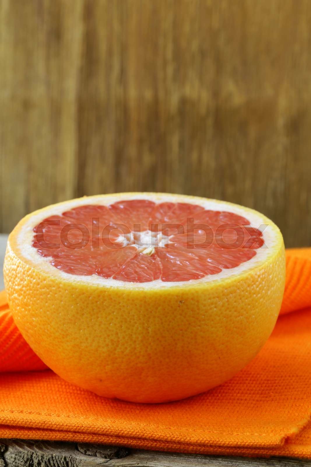 ripe grapefruit, healthy wholesome | Stock image | Colourbox